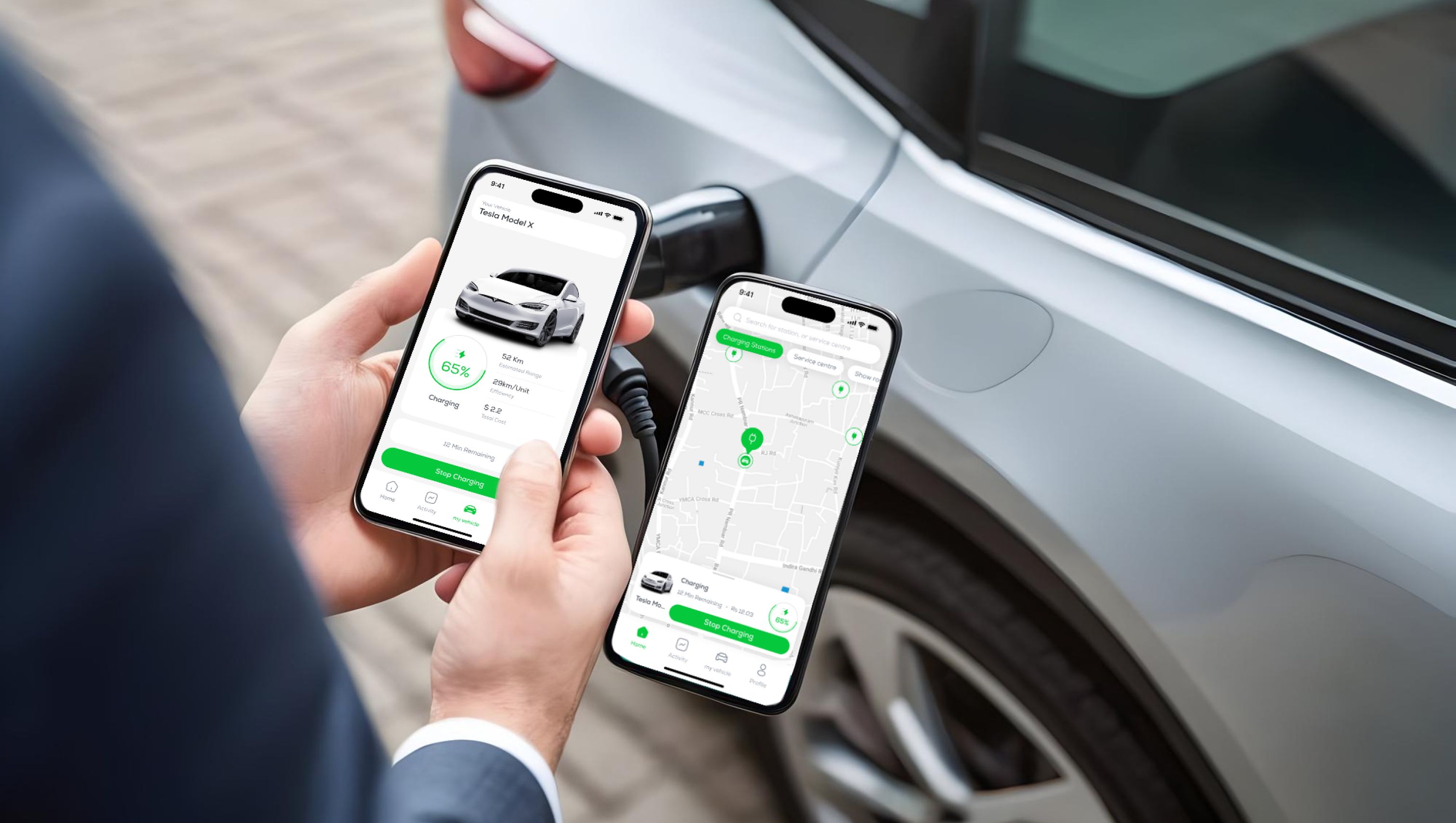 EV Charging app development case study