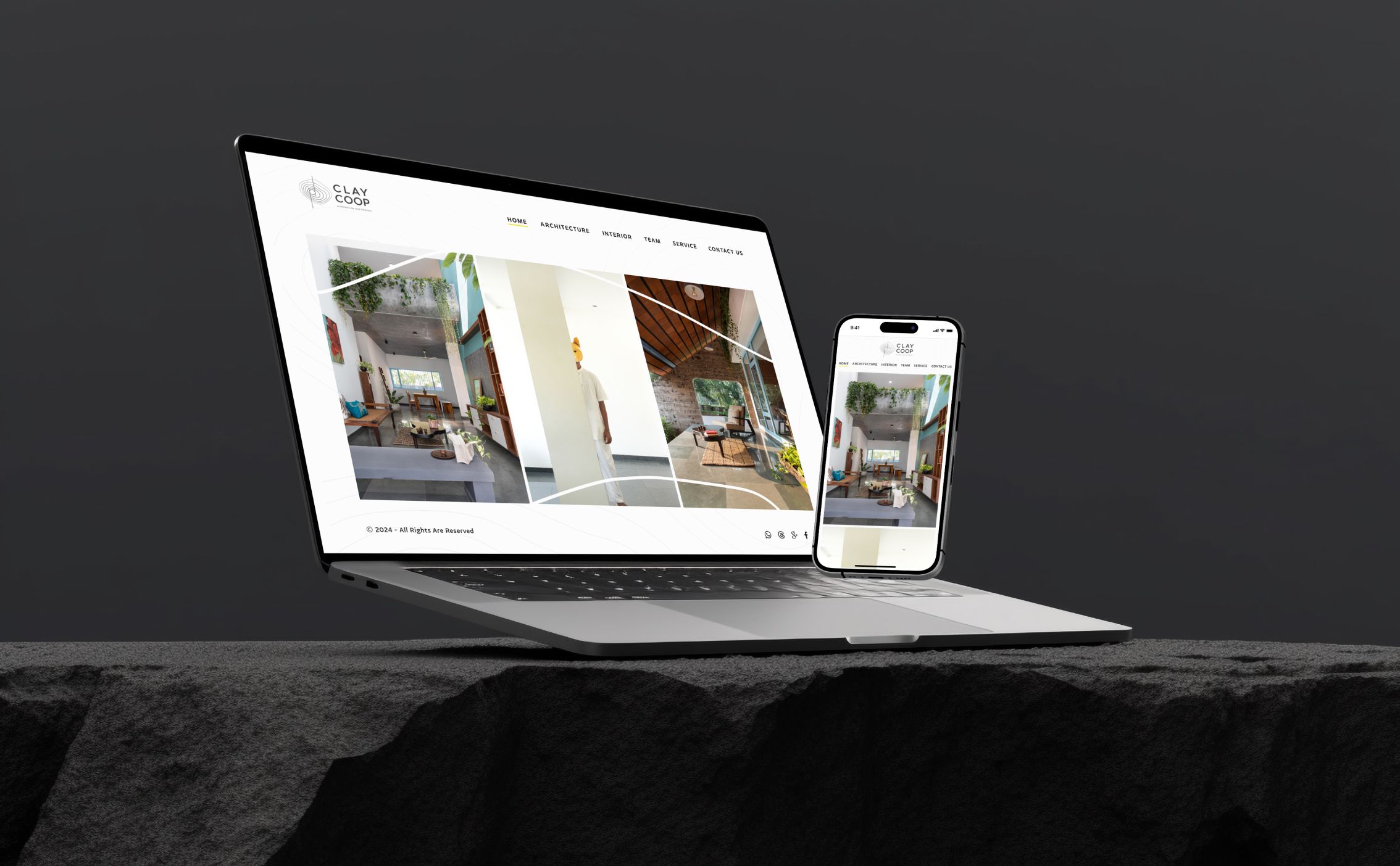 Clay Coop - Website development for an Architecture firm | Project ...