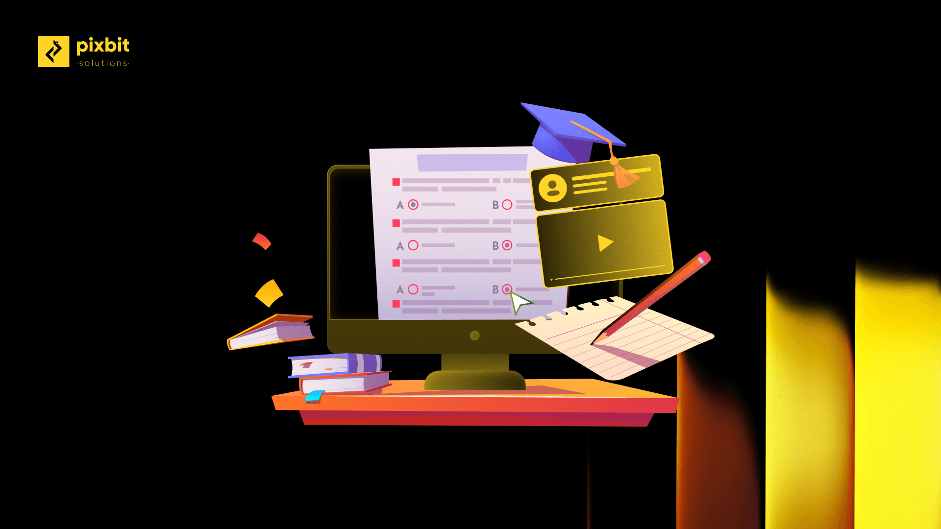 Learning Management System Development in UAE - Pixbit Solutions