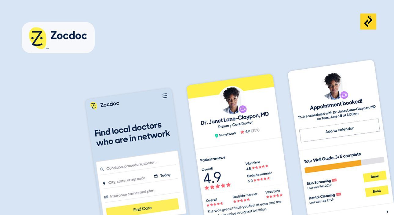 How To Build A Healthcare Consultation App Like Zocdoc |A step by Step ...